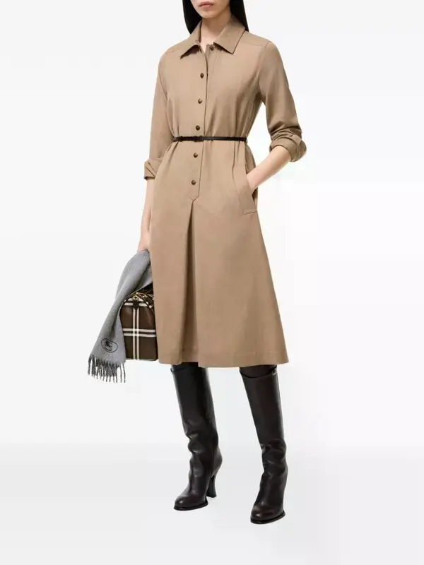 Burberry Wool Shirt Dress