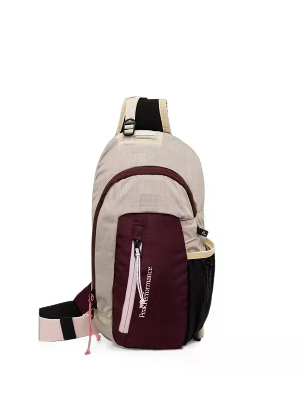 PEAK PERFORMANCE Ripstop-texture Logo-print Backpack - Neutrals