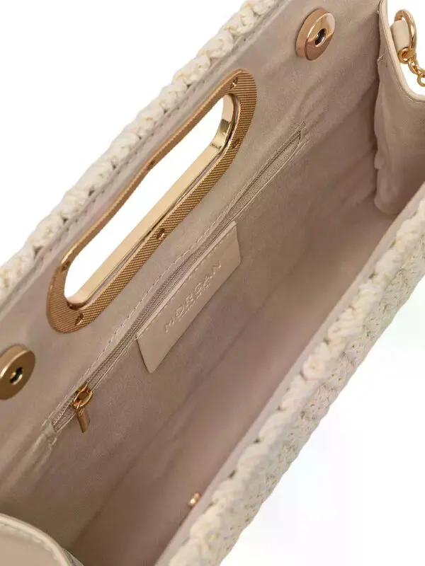 MORGAN Crochet Cut-out Clutch Bag