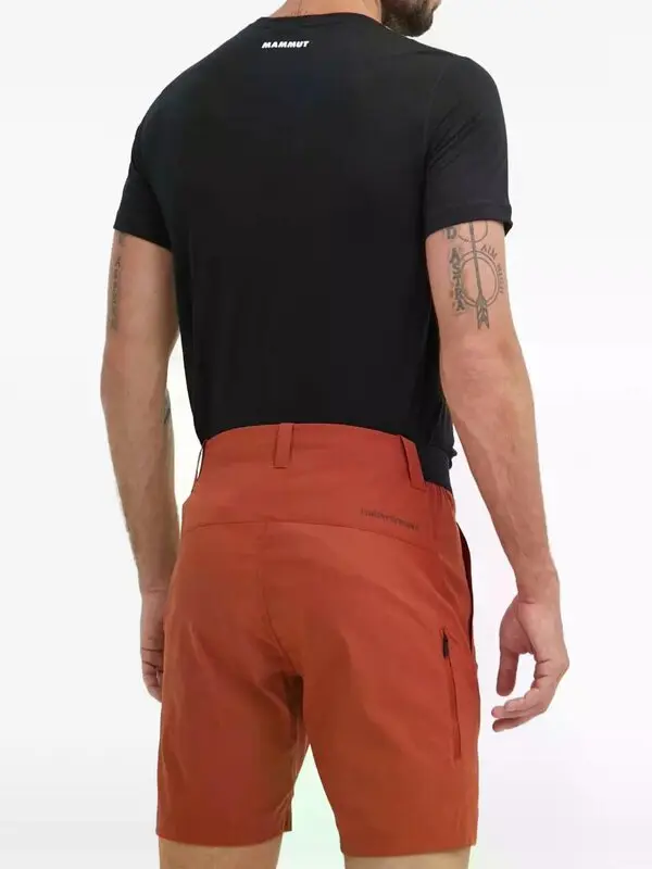 PEAK PERFORMANCE Logo-print Zip-pocket Shorts