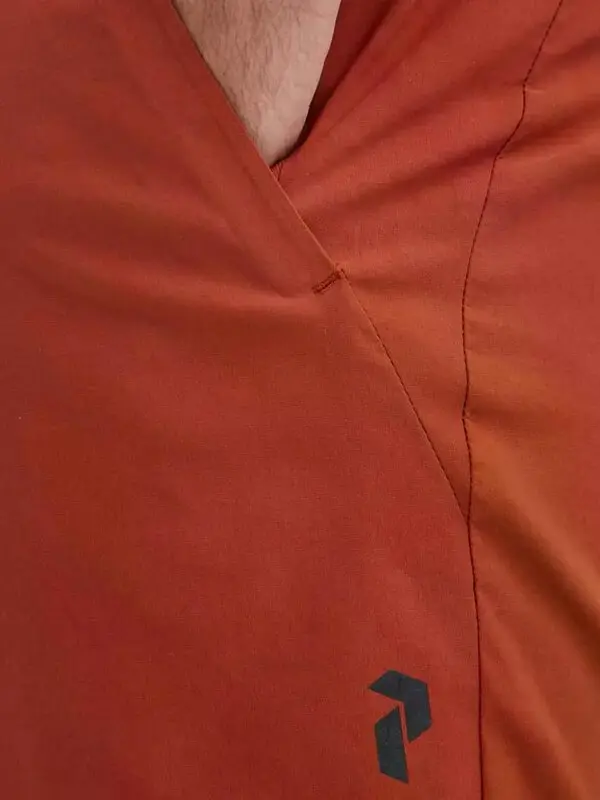 PEAK PERFORMANCE Logo-print Zip-pocket Shorts
