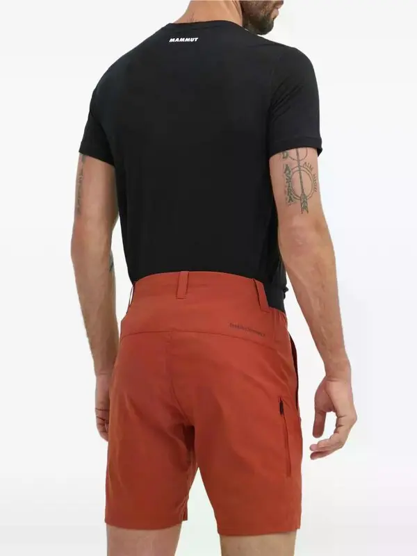 PEAK PERFORMANCE Logo-print Zip-pocket Shorts