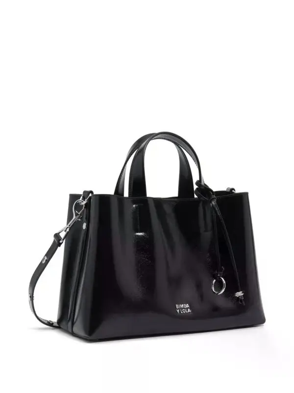 Bimba Y Lola Large Chihuahua Tote Bag Leather