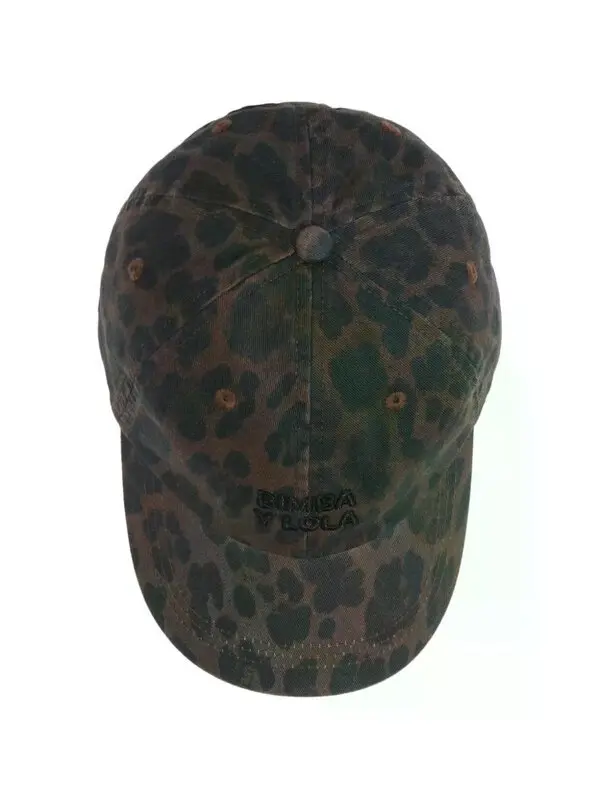 Bimba Y Lola Leopard Cotton Cap