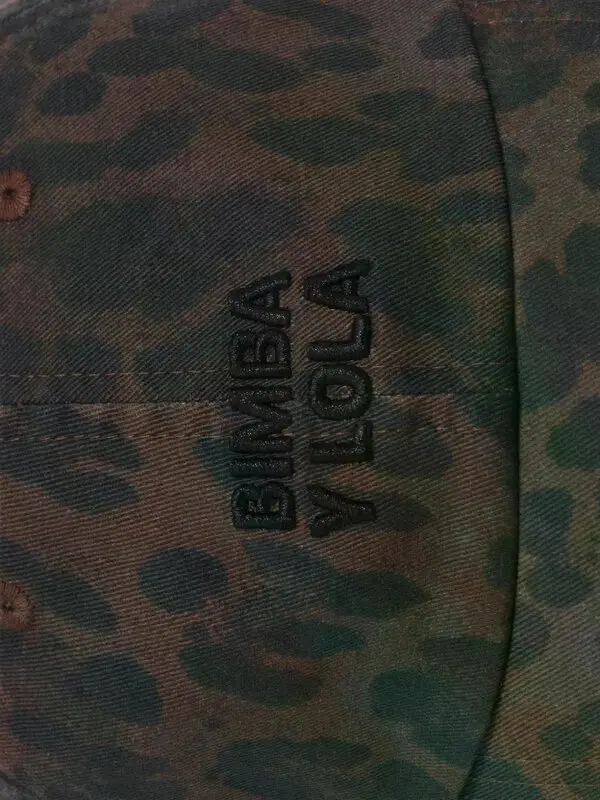 Bimba Y Lola Leopard Cotton Cap