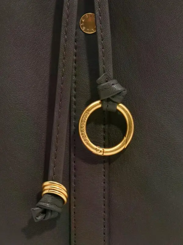 Bimba Y Lola Medium Elephant Leather Chihuahua Tote Bag
