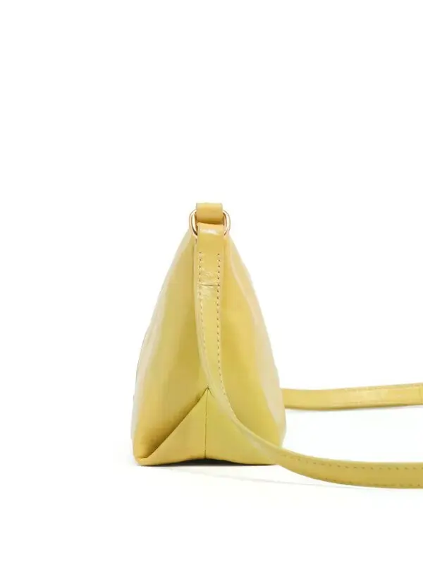 Bimba Y Lola Leather Mini Crossbody Bag - Yellow