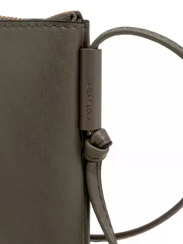 Bimba Y Lola Small Elephant Leather Clutch Bag