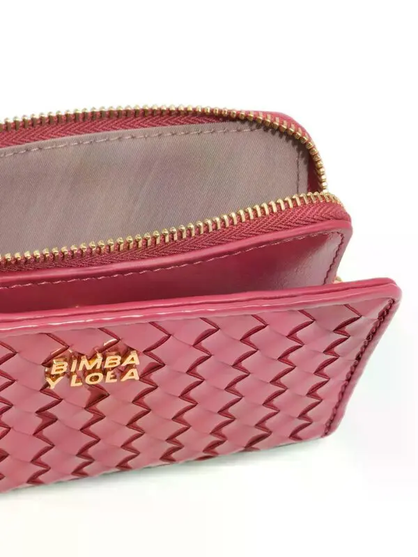 Bimba Y Lola Dark- Plaited Compact Purse