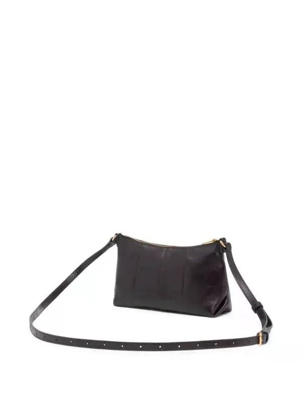 Bimba Y Lola Dark-burgundy Leather Mini Crossbody Bag - Red
