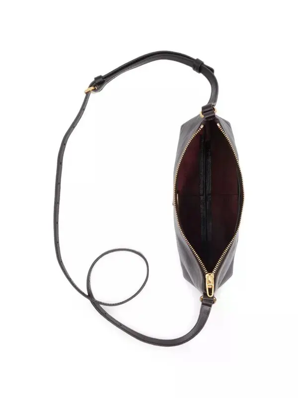 Bimba Y Lola Dark-burgundy Leather Mini Crossbody Bag - Red