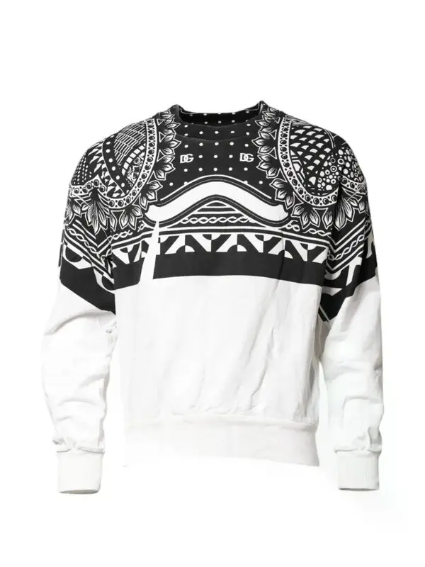Dolce & Gabbana Bandana-print Sweatshirt