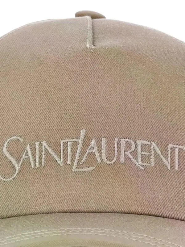 Saint Laurent Logo-embroidered Baseball Cap