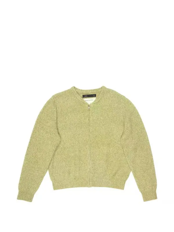 Frenckenberger Zip-up Long-sleeve Cardigan