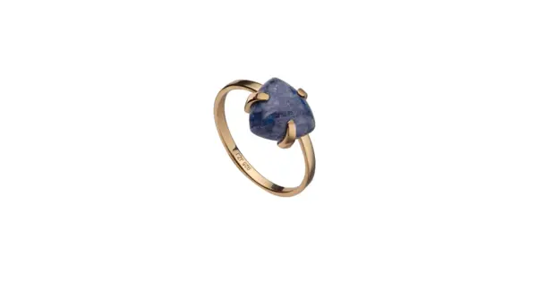 Jennifer Zeuner Jewelry Cora Ring Sterling Silver - Blue