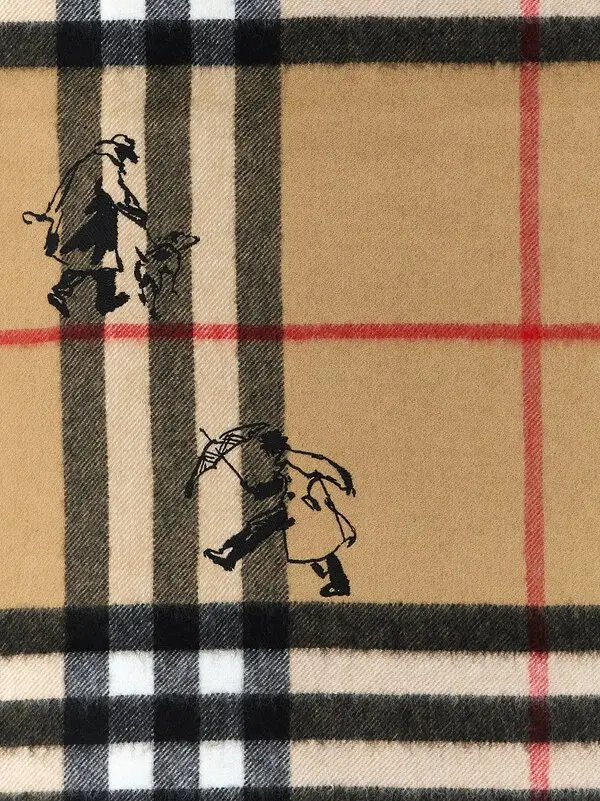 Burberry Check Mates' Scarf