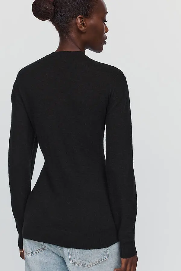 SIMONMILLER Ada Mero Wool Blend Asymmetrical Cardigan