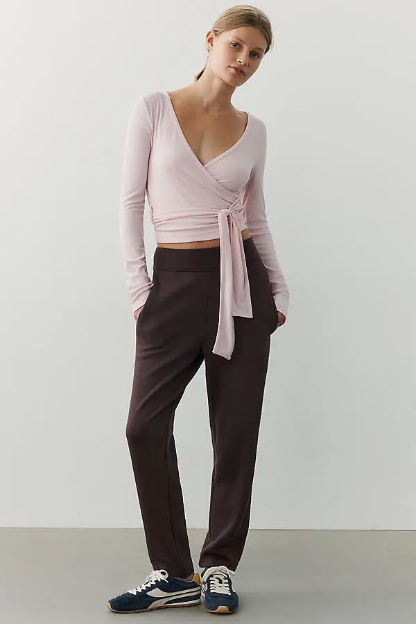 Daily Practice Slim Day Joggers Pants - Brown