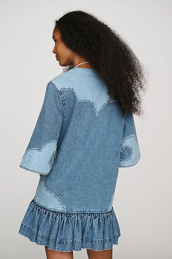 ALEMAIS Jesse Denim Mi Dress