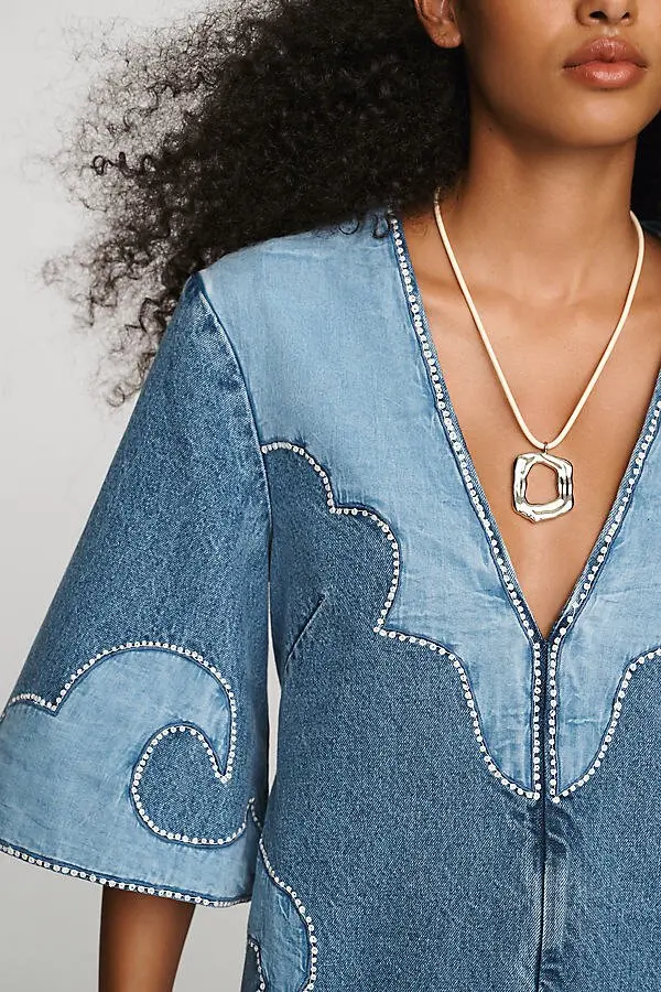 ALEMAIS Jesse Denim Mi Dress