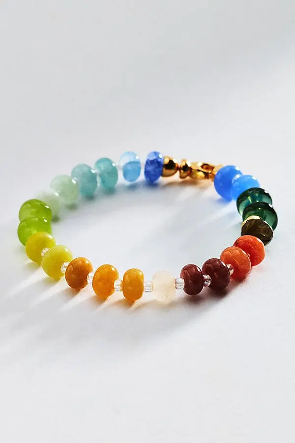 Anthropologie Rabow Beaded Bracelet - Multi