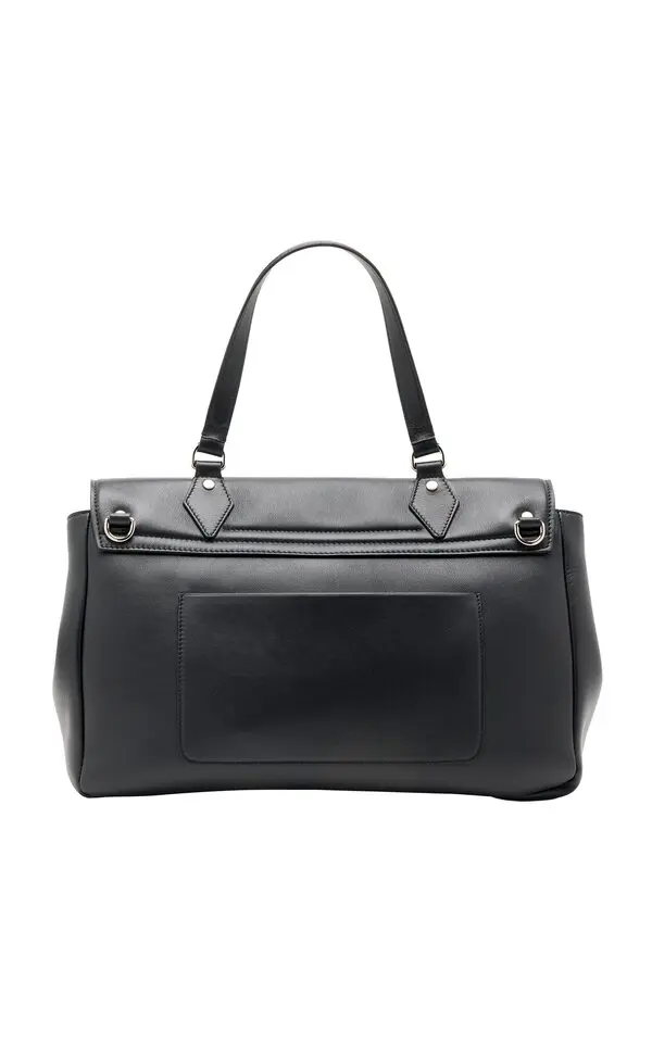 Proenza Schouler Large Ps1 Walker In Smooth Calf - Black