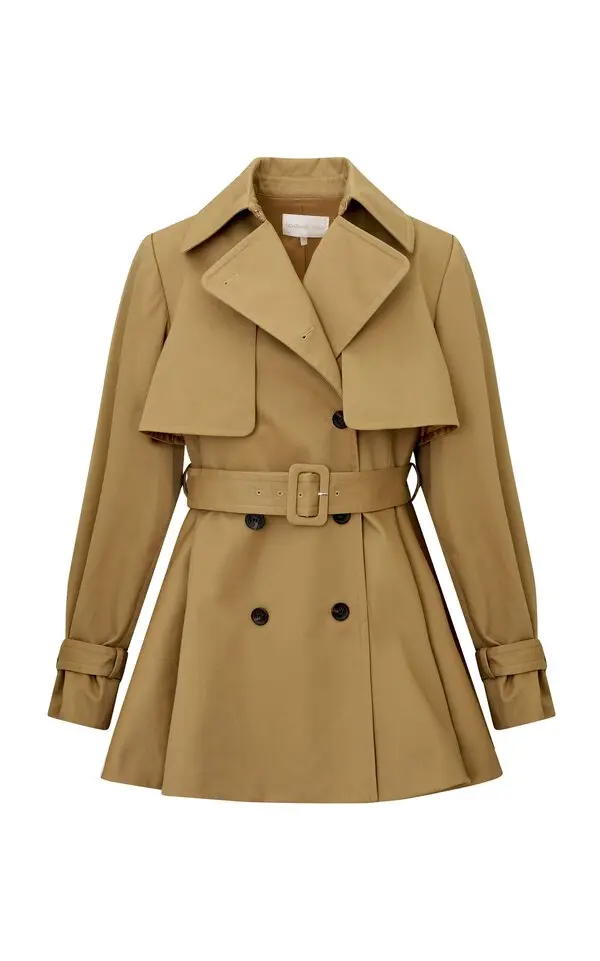 LoveShackFancy Aravynne Evermore Trench Jacket