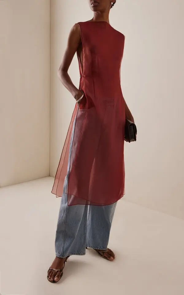 KALLMEYER Avra Layered Silk Top