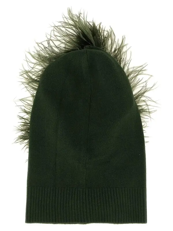 P.a.r.o.s.h Balaclava With Feathers