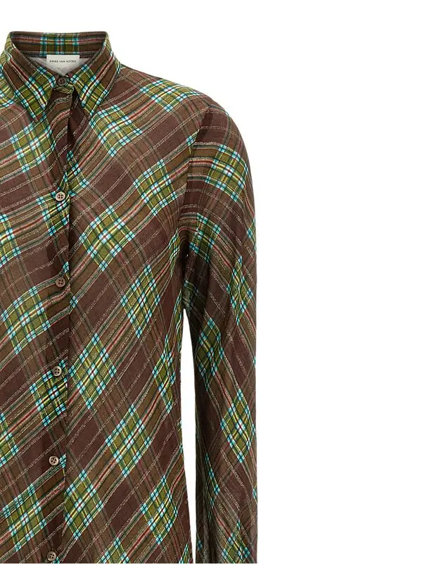 Dries Van Noten Dalima' Dress - Brown