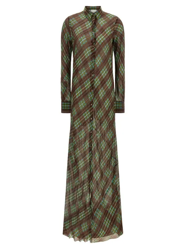 Dries Van Noten Dalima' Dress - Brown