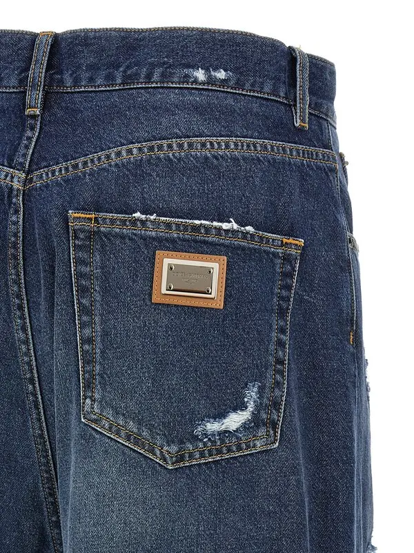 Dolce & Gabbana Wide Leg Jeans