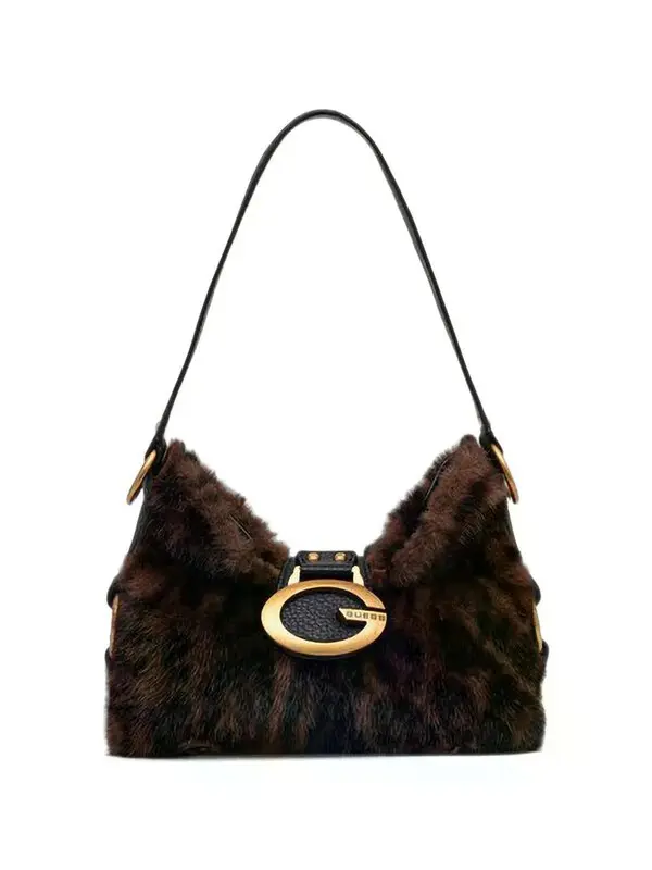 Guess Mini Camden Leopard-print Tote Bag