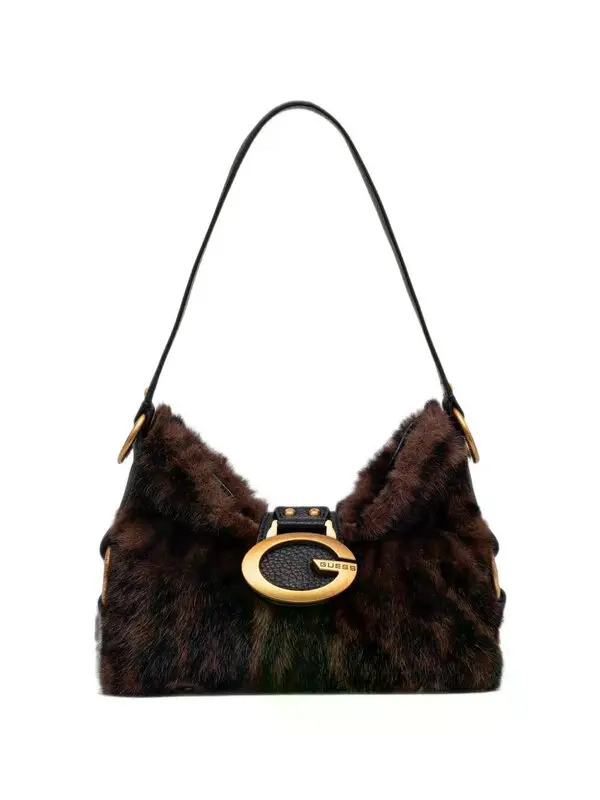 Guess Camden Mini Shoulder Bag - Brown
