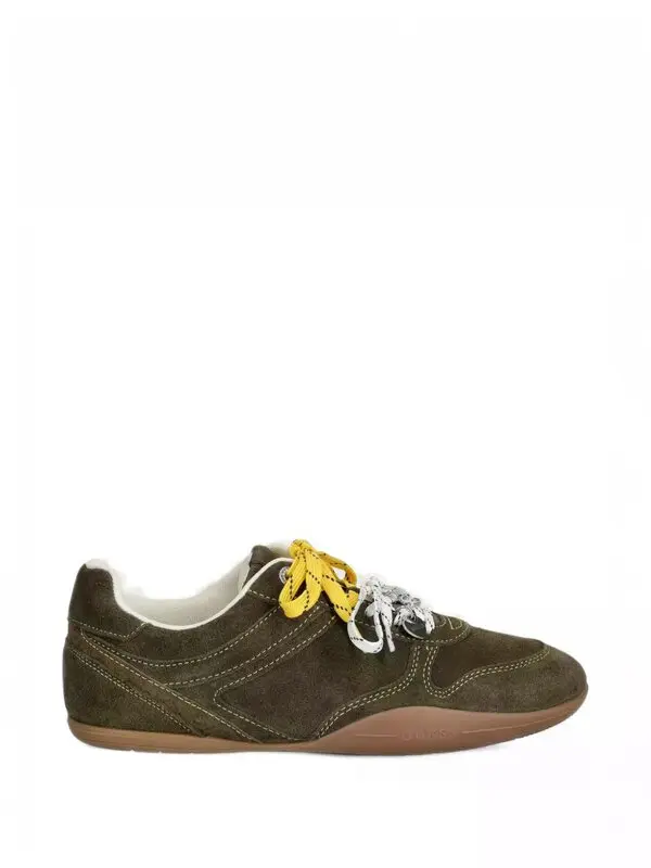 Guess Besar Suede Running Shoes - Brown