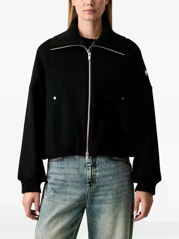 Moose Knuckles 3 In 1 Logo-plaque Layered Jacket
