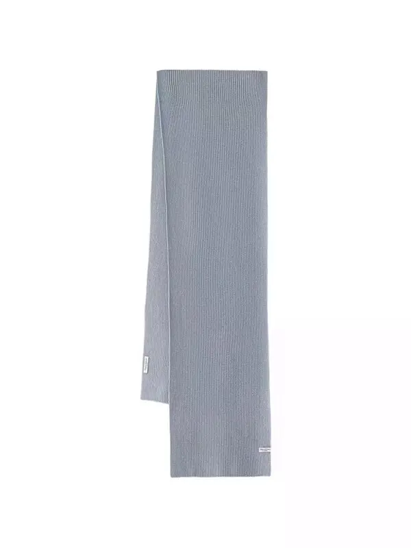 Marc O'polo Ribbed-knit Scarf - Blue