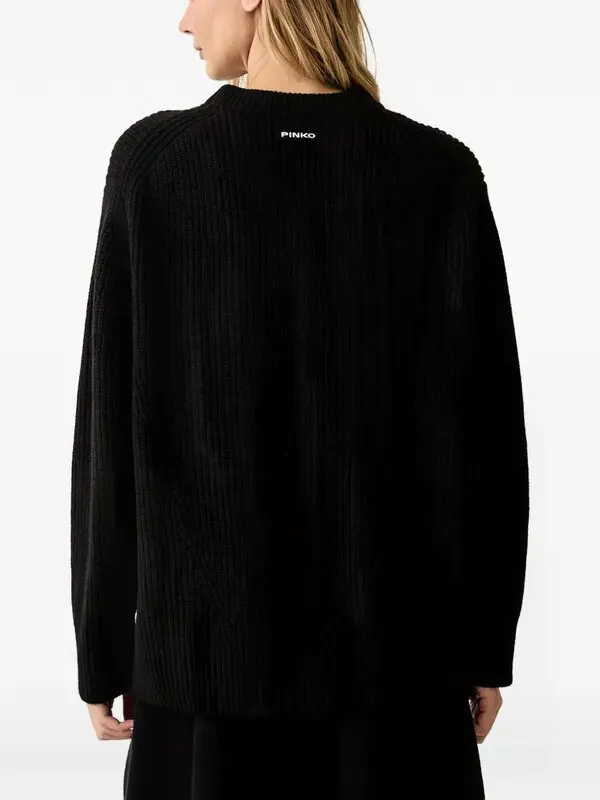 Pinko Ribbed Wool Sweater
