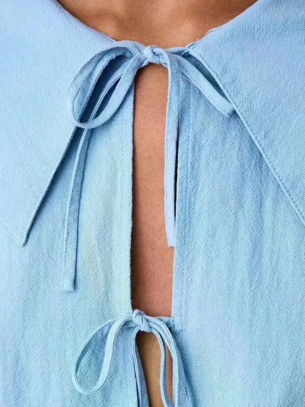 Marc O'polo Tie-fastening Sailor-collar Blouse