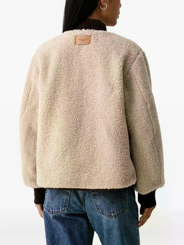 Marc O'polo Reversible Teddy-fleece Bomber Jacket