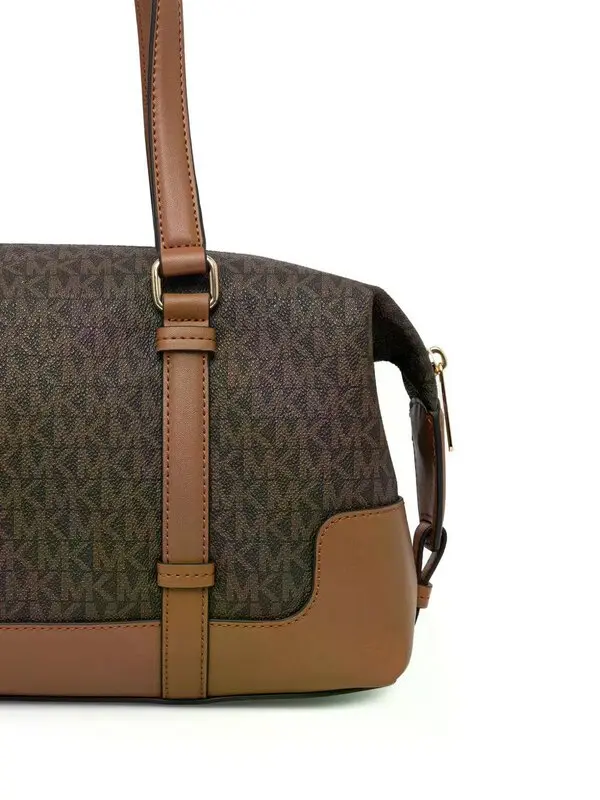 Michael Kors Teddi Large Signature Logo Shoulder Bag