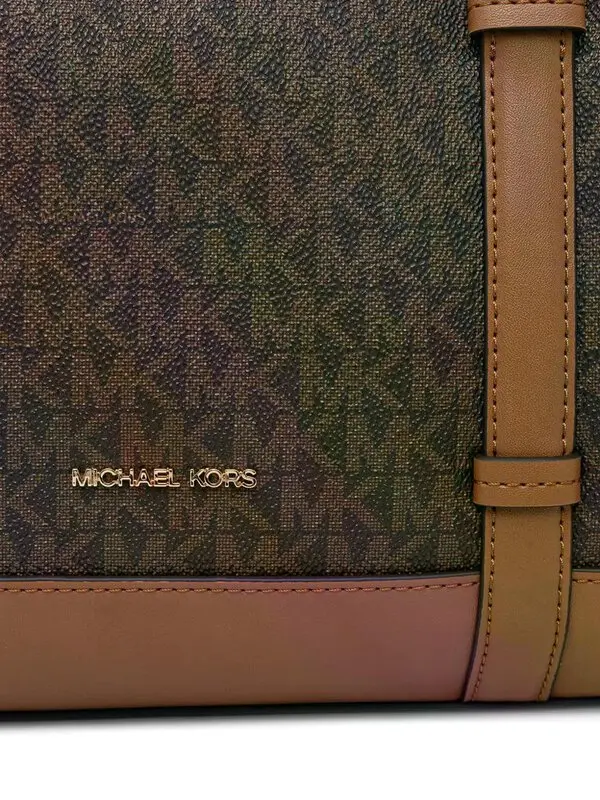 Michael Kors Teddi Large Signature Logo Shoulder Bag