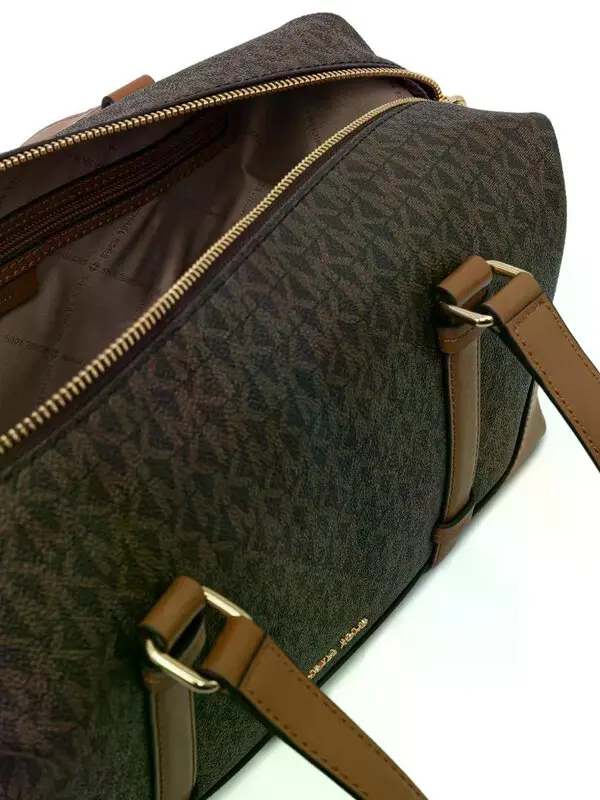 Michael Kors Teddi Large Signature Logo Shoulder Bag