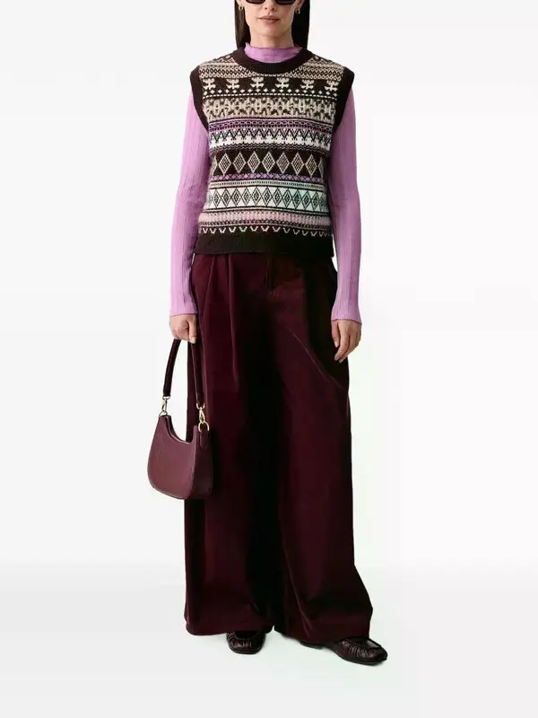Marc O'polo Fair Isle Knitted Vest