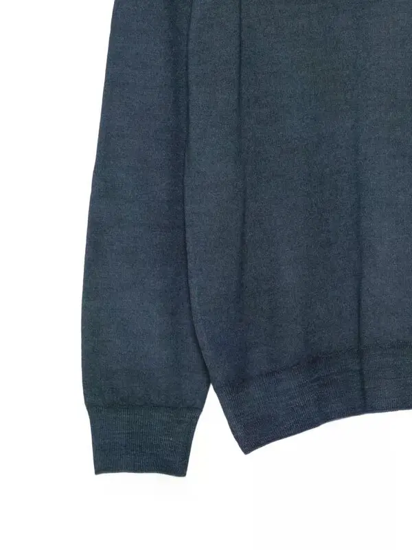 Fedeli Crew-neck Knitted Sweater