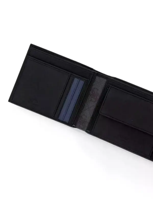 Guess Logo-plaque Bi-fold Wallet