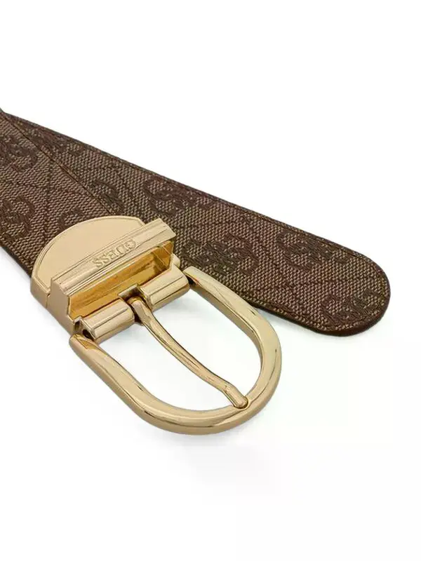 Guess Yvonne Reversible Monogram-print Belt