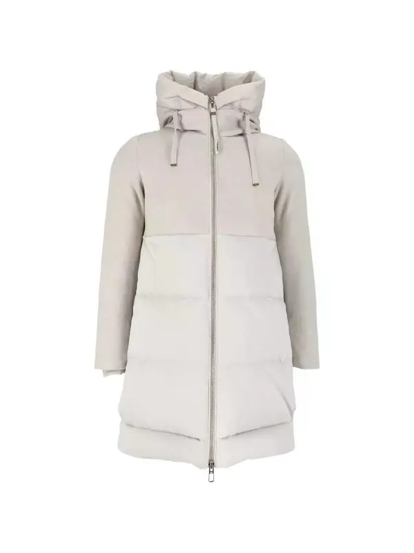 DUNO Talia Hooded Quilted Down Jacket