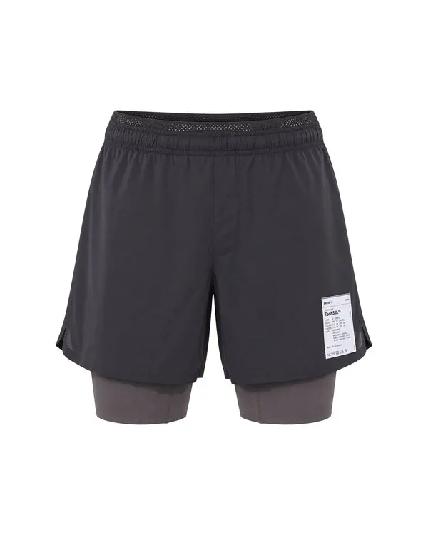 Satisfy Tech Silk Running Shorts - Quicksand