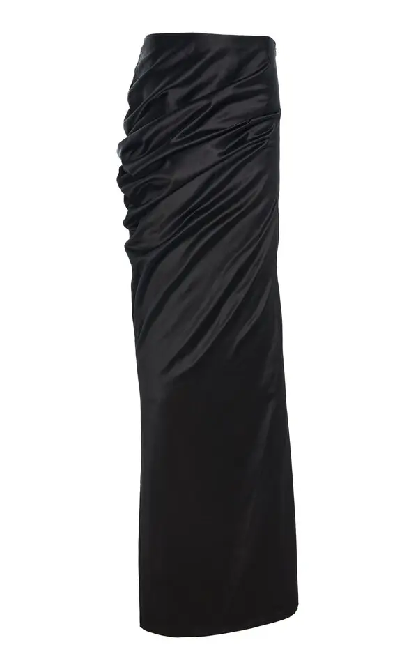 COLLEEN ALLEN Spiral Silk Duchesse Skirt
